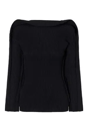 ISSEY MIYAKE Prance Stretch Rib-knit Top