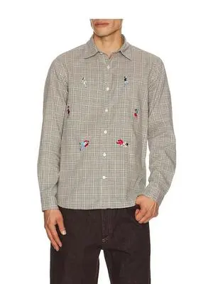 EDMMOND STUDIOS Edmmond Studios Groove Room Shirt In Grey.