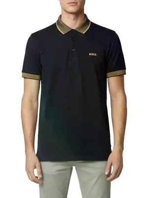 BOSS Embroidered-logo Slim-fit Polo Shirt