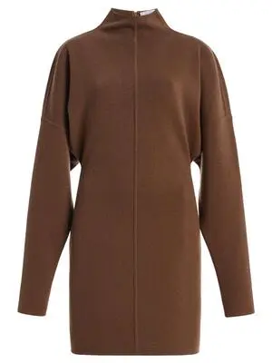 MAX MARA Cashmere-Wool Short Dress