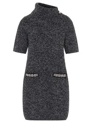 LIU JO Liu Jo High Neck Knitted Dress