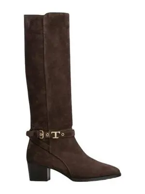 TOD'S Logo-embellished Tall Boots