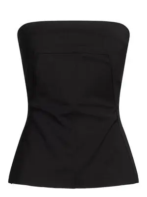 RICK OWENS Colorful Denim Tube Top
