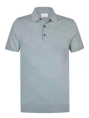 PROFUOMO Fine-knit Polo Shirt