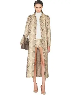 CULT GAIA Cult Gaia Sera Coat In Multi