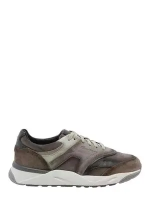 SANTONI Innova Suede Sneakers