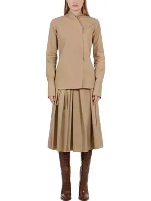 SALVATORE FERRAGAMO High-collar Fitted Shirt