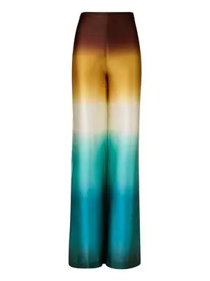 SILVIA TCHERASSI Andie Silk-Blend Pants