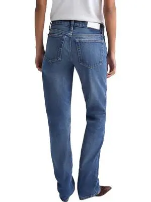 RE/DONE Kaia Straight Leg Jeans