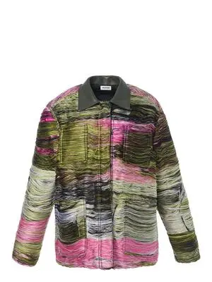 Monse Tulip Fringed Jacket Multi