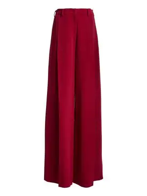 ZUHAIR MURAD Wide-Leg Cady Pants