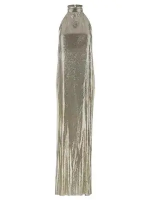 Stella McCartney Halterneck Chainmail Dress - Silver