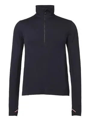 MONCLER Wool-blend Half-zip Ski Sweater
