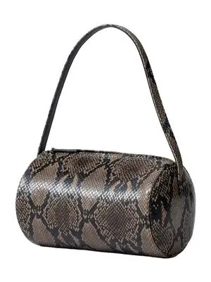 ST. AGNI Connolo Shoulder Bag Python Embossed