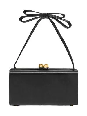 CAROLINA HERRERA Mimi Bow Satin Tote Bag