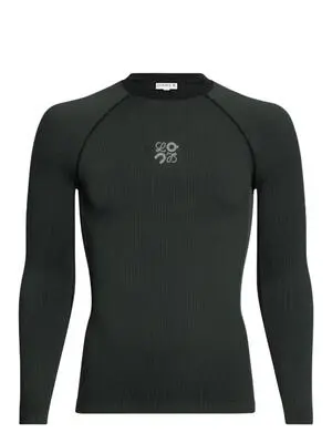 On X Loewe Lg Sleeve Top 'black' Black