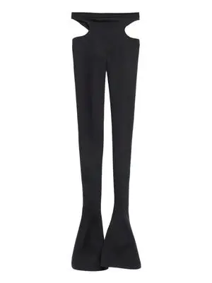 Gucci Fine Technical Knit Leggings - Black