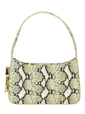 EDIE PARKER Edie Parker Burn Collection Shoulder Bag In Green.