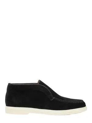 SANTONI Suede Loafers