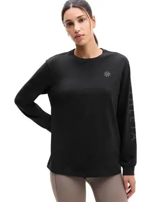 ATHLETA Favorite Cotton Relaxed Graphic Top