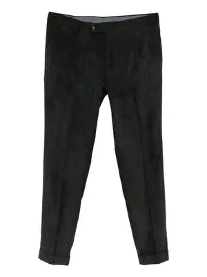 BARBA NAPOLI Corduroy-effect Tailored Trousers