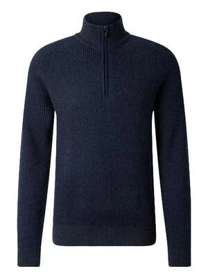Bogner Dwayne Virgin Wool And Cashmere Turtleneck - Navy