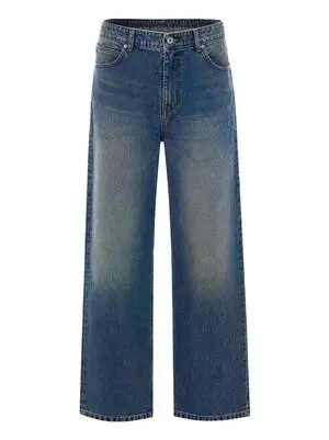 COOR Faded-effect Straight-leg Jeans