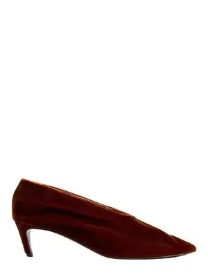 Khaite Miriam Low Pump - Rust
