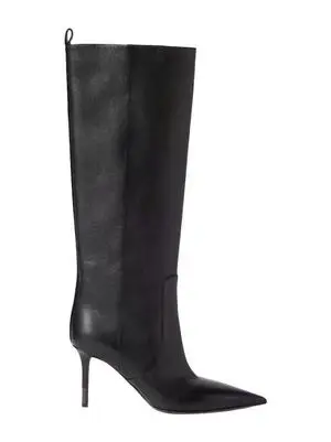 BRUNELLO CUCINELLI Riding Leather Boots With Monili