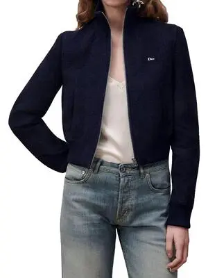 Dior Dior Women Jacket Woman Dior Blue