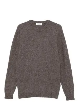 ROBERTO COLLINA Cashmere And Silk Sweater Brown