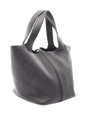 Hermès 2021 Picotin Lock Mm Tote Bag Black