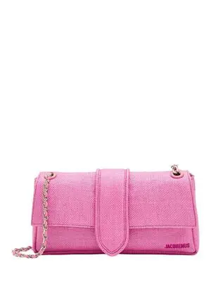 JACQUEMUS Fabric Elongated Flip-top Bag