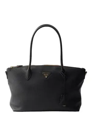 PRADA Large Leather Tote Bag