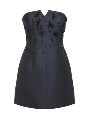 ALBERTA FERRETTI Alberta Ferretti Tailoring Off Shoulder Dress Women