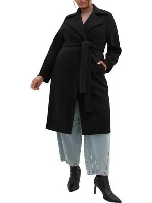 CITY CHIC Riley Row Belted Coat