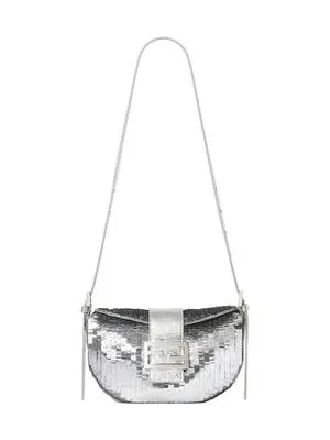 Fendi Croissant Bag Silver