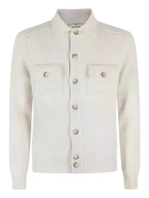 GRAN SASSO Button-up Chest-pocket Cardigan