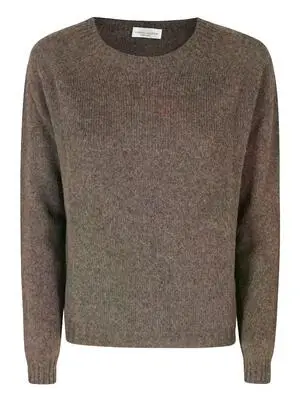 ROBERTO COLLINA Merino Wool Crew-neck Sweater