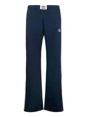 PLEASURES Logo-tape Bootcut Track Pants