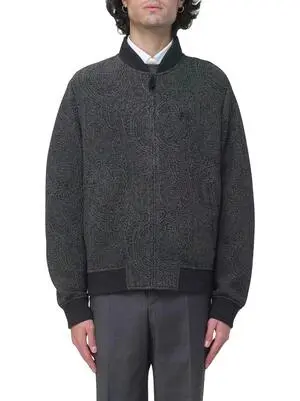 Etro Paisley-print Bomber Jacket Grey