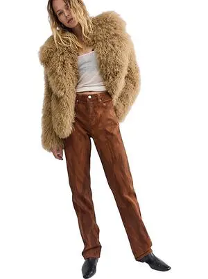 DALA Dala Calla Mid-Rise Straight Jeans
