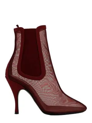ALAÏA Mesh Chelsea Boots