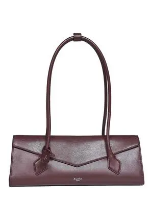 Alaïa Alaïa Women Garnet Red Le Teckel Flap Medium Shoulder Bag Multicolor