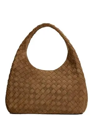 Bottega Veneta Bottega Veneta Women Campana Medium Suede Bag Multicolor
