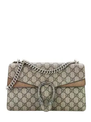 Gucci Dionysus Bag Gg Coated Canvas Small Shoulder Bag - Brown