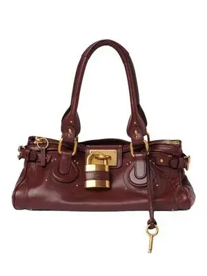 Chloé Chloe` Women Paddington Bag In Grenade Leather Orange