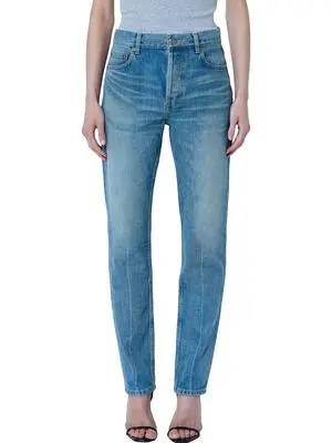 SAINT LAURENT Mid-Rise Straight Jeans