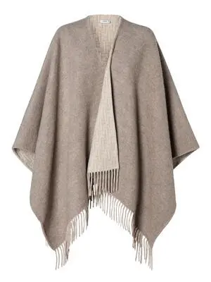 FENDI Fendi Women Ff Wool And Cashmere Poncho