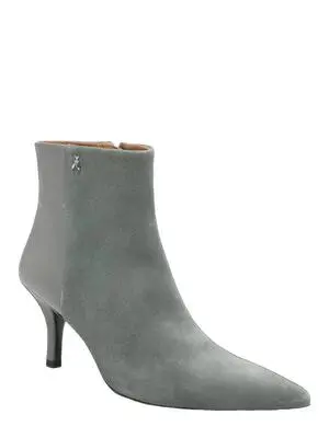 PATRIZIA PEPE Panelled Pointed-toe Ankle Boots